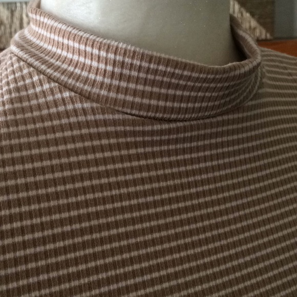 Dresses | Super Comfy Tan And White Dress | Poshmark